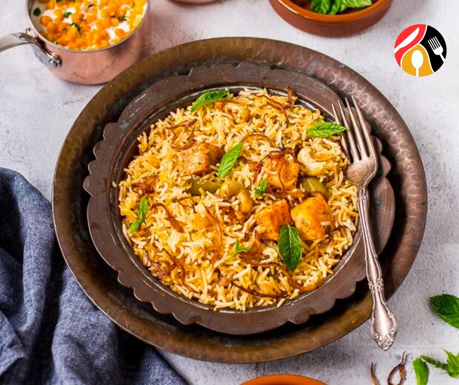 Paneer Tikka Biryani | Recipes Walay