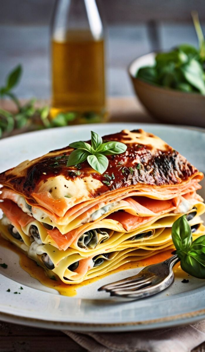 Salmon Lasagna Recipe - Recipes Walay