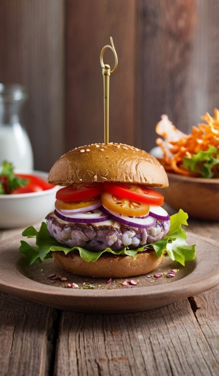 Taro Burger Recipe - Recipes Walay