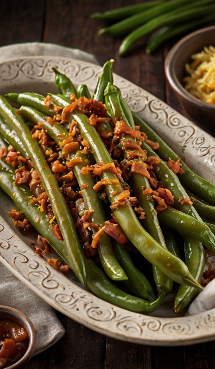 Mission BBQ Green Beans Recipe | Recipes Walay